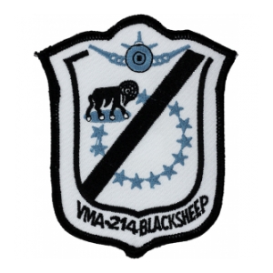 Marine Attack Squadron VMA-214 Patch | Flying Tigers Surplus
