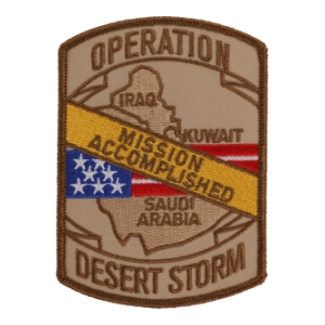 Operation Desert Storm Shield and Persian Gulf Patches | Flying Tigers Surplus