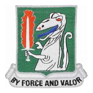 40th Cavalry Regiment By Force And Valor Patch | Flying Tigers Surplus