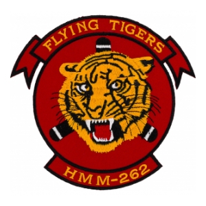 Marine Squadron Patch HMM-262 | Flying Tigers Surplus
