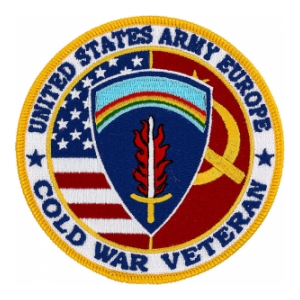 US Army Europe Cold War Veteran Patch | Flying Tigers Surplus