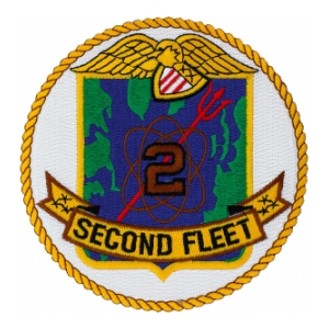 Navy Second Fleet Patch | Flying Tigers Surplus
