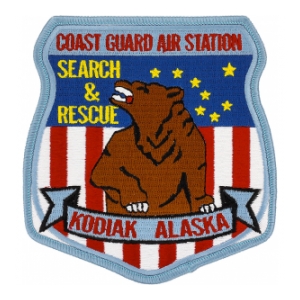 Coast Guard Air Station Kodiak Alaska Patch | Flying Tigers Surplus