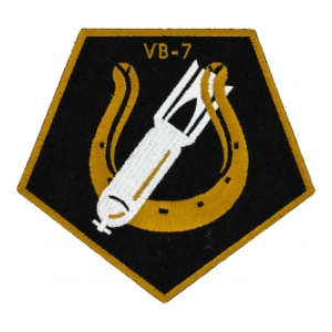 Navy Bombing Squadron VB-7 Patch | Flying Tigers Surplus