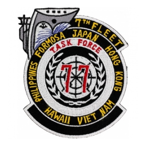 7th Fleet Task Force 77 Patch | Flying Tigers Surplus