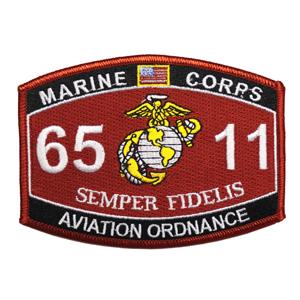 USMC MOS 6511 Aviation Ordnance Patch | Flying Tigers Surplus