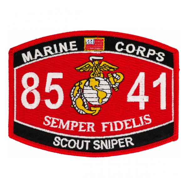 USMC MOS 8541 Scout Sniper Patch | Flying Tigers Surplus