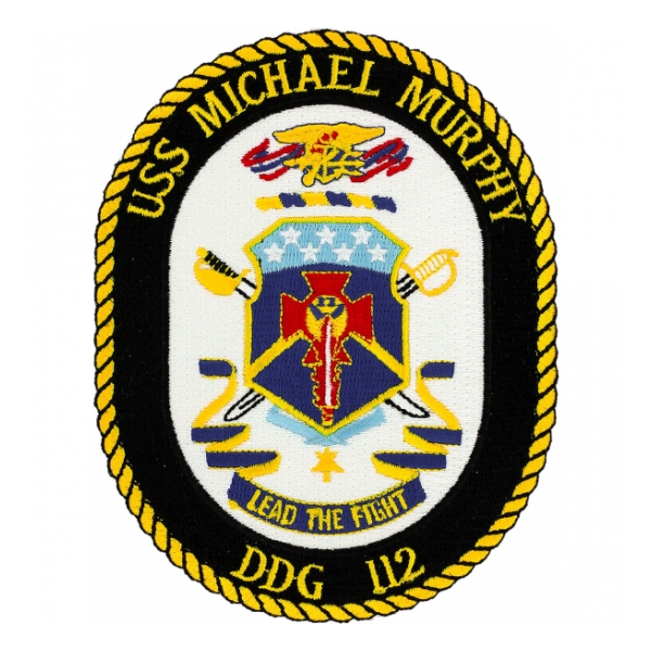 USS Michael Murphy DDG-112 Ship Patch | Flying Tigers Surplus