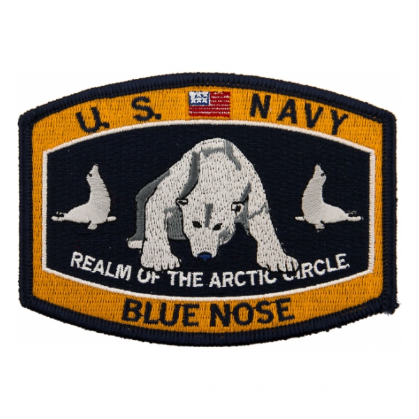 Navy Realm Of Arctic Circle Blue Nose Patch | Flying Tigers Surplus