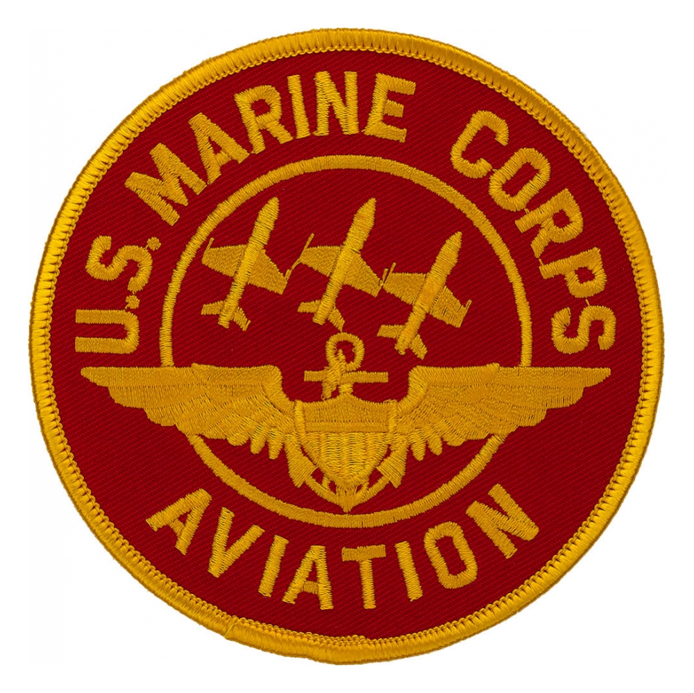 Marine Corps Aviation Patch | Flying Tigers Surplus