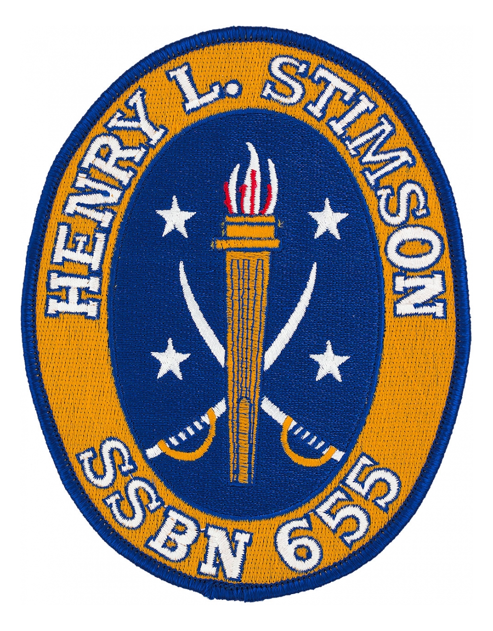 USS Henry L Stimson SSBN-655 Patch | Flying Tigers Surplus