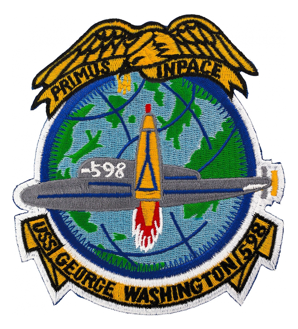 USS George Washington SSBN-598 Patch | Flying Tigers Surplus