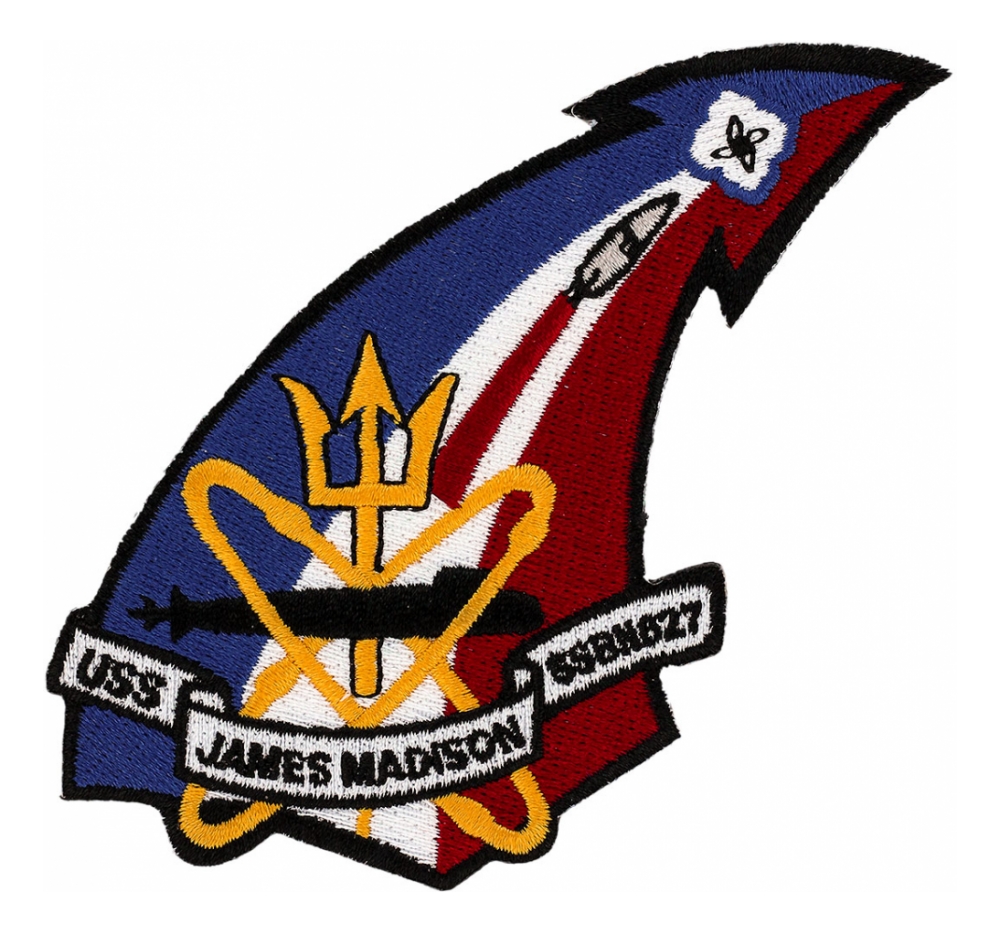 USS James Madison SSBN-627 Patch | Flying Tigers Surplus