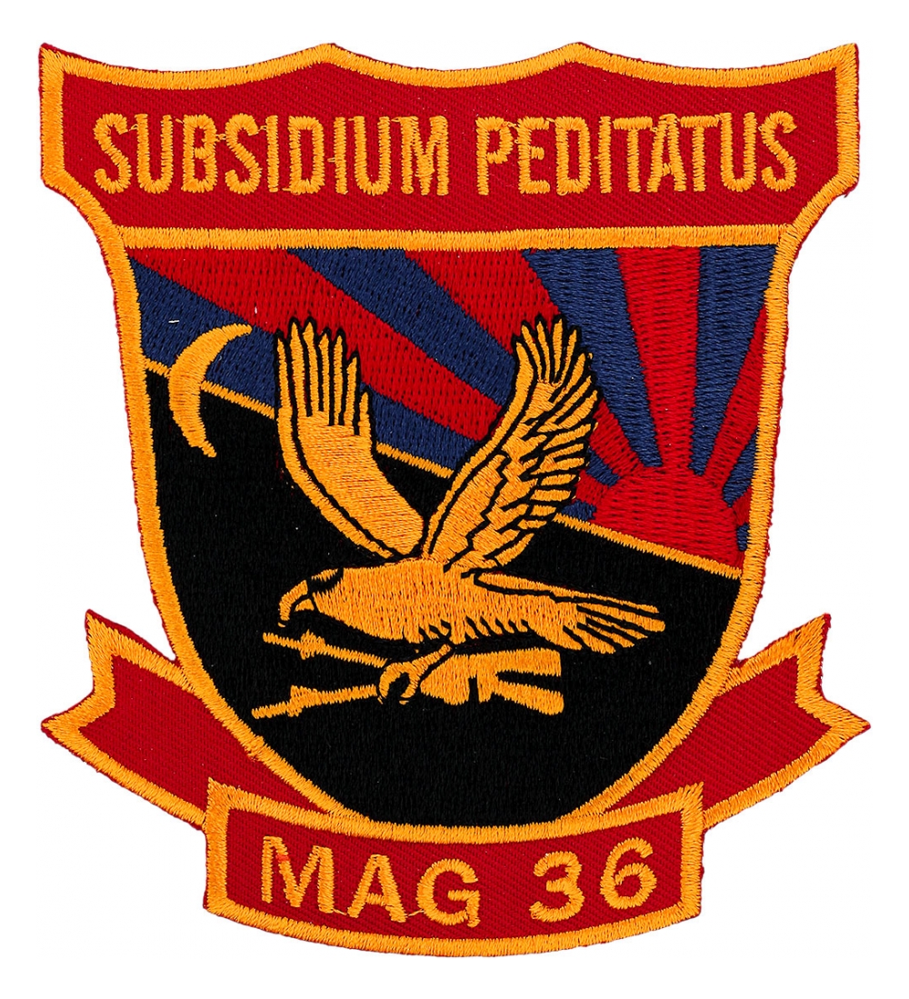 Marine Aircraft Group 36 Patch | Flying Tigers Surplus