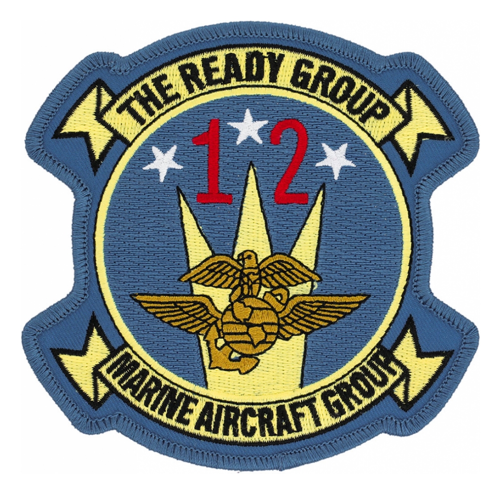 Marine Aircraft Group 12 Patch | Flying Tigers Surplus