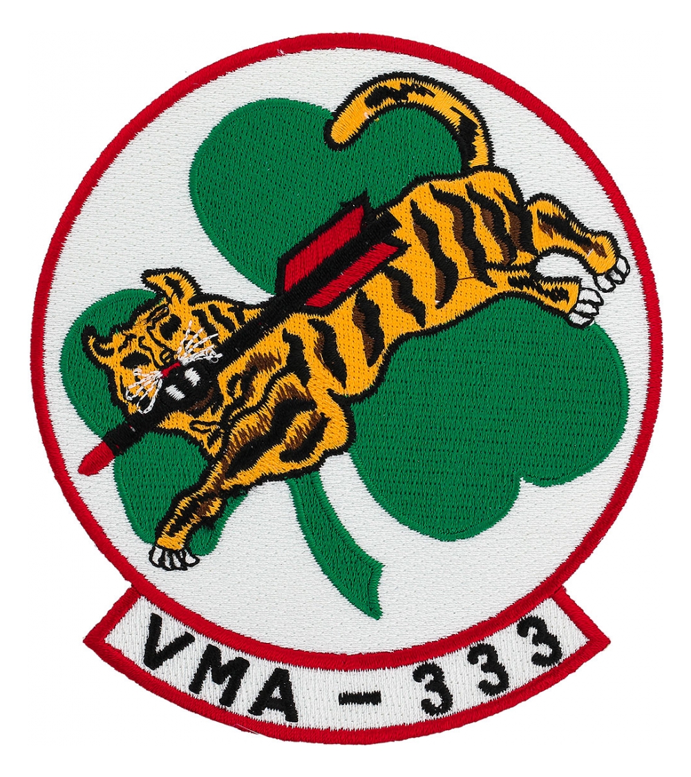 Marine Attack Squadron VMA-333 Patch | Flying Tigers Surplus