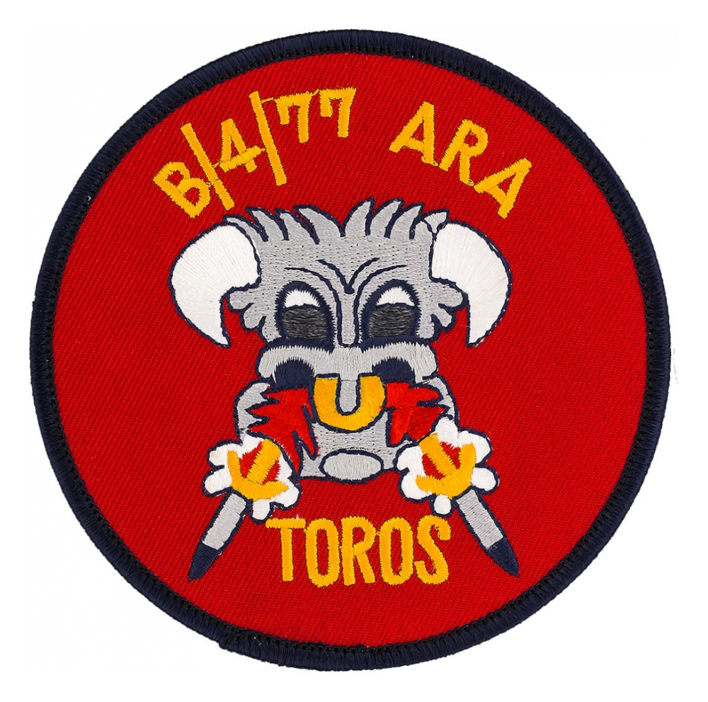 77th Artillery 4th Bn / B Battery Patch | Flying Tigers Surplus