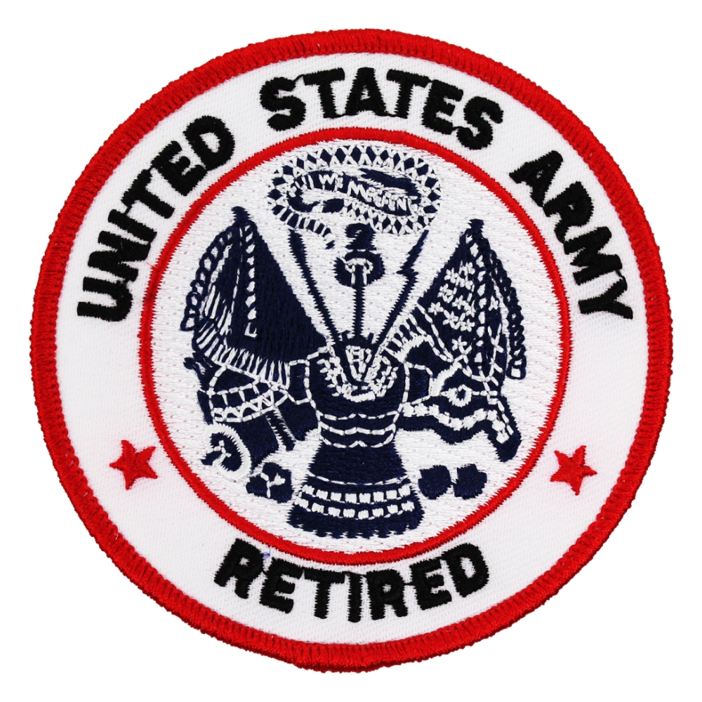 Army Seal Retired Patch | Flying Tigers Surplus