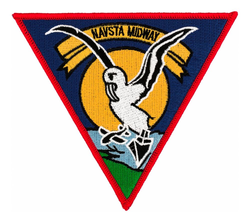 Naval Station Midway Patch | Flying Tigers Surplus