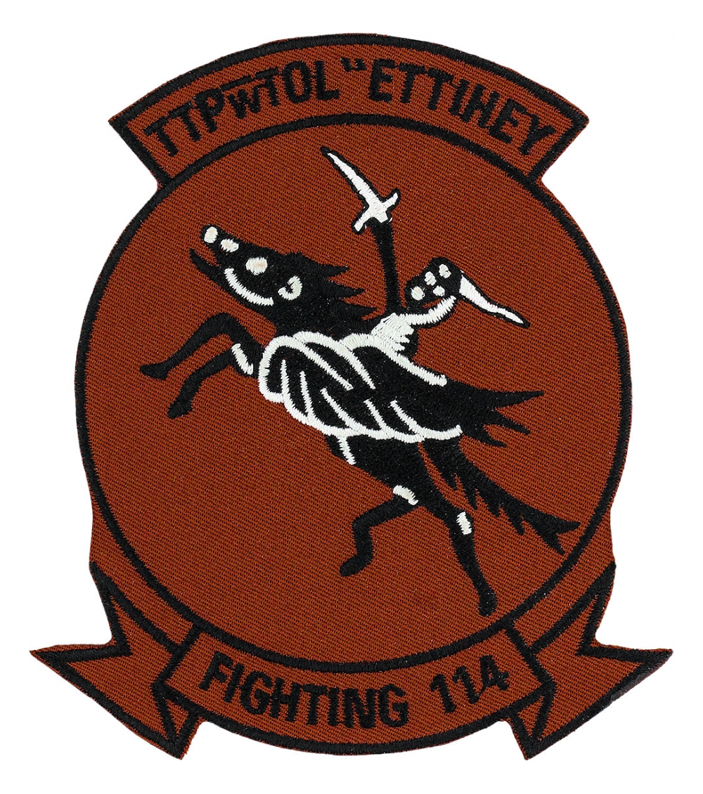 Executioners \ Aardvarks VF-114 Combat Squadron Patch | Flying Tigers ...