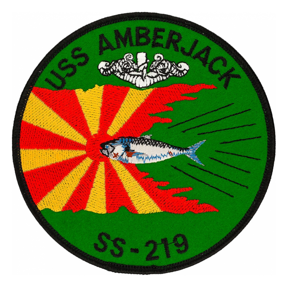 USS Amberjack SS-219 Submarine Patch | Flying Tigers Surplus