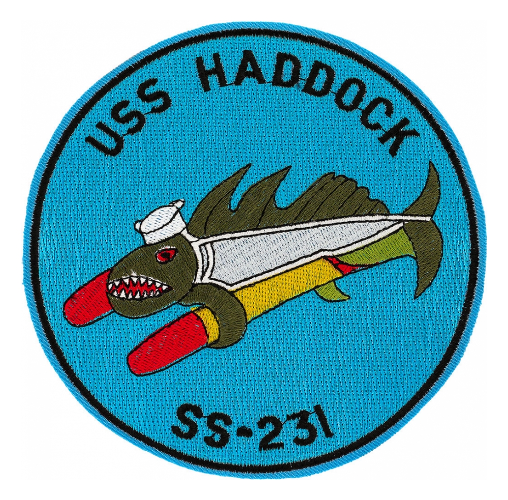 USS Haddock SS-231 Submarine Patch | Flying Tigers Surplus