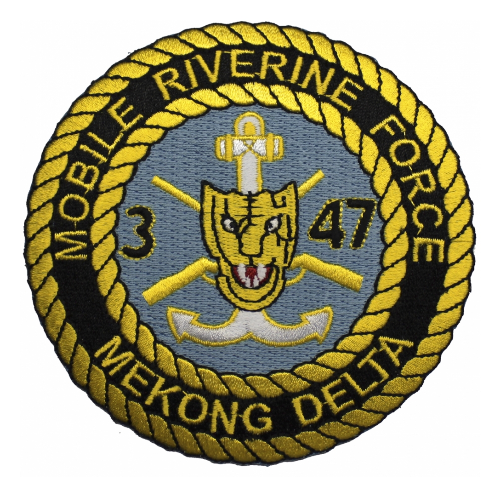 Mobile Riverine Force Mekong Delta 47th Infantry 3rd Battalion Patch ...