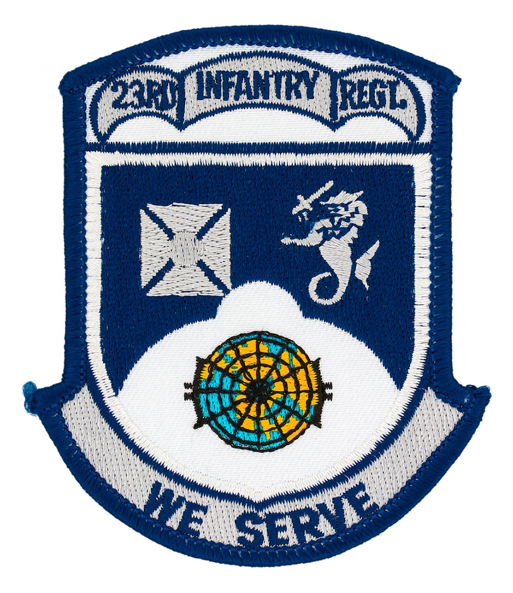 Army 23rd Infantry Regiment Patch | Flying Tigers Surplus