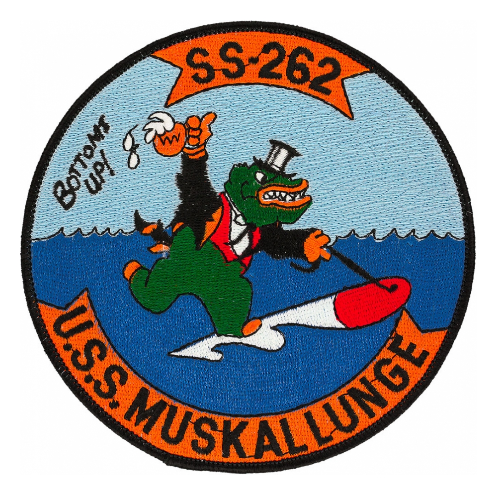 USS Muskallunge SS-262 Patch | Flying Tigers Surplus