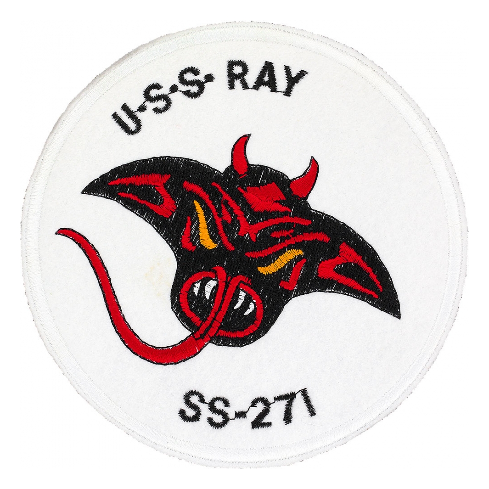 USS Ray SS-271 Patch | Flying Tigers Surplus