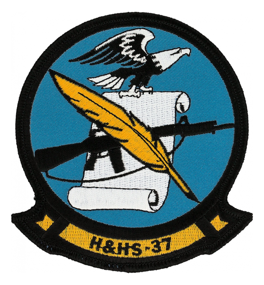 Marine Headquarters and Headquarters Squadron Patches (H&HS) | Flying ...