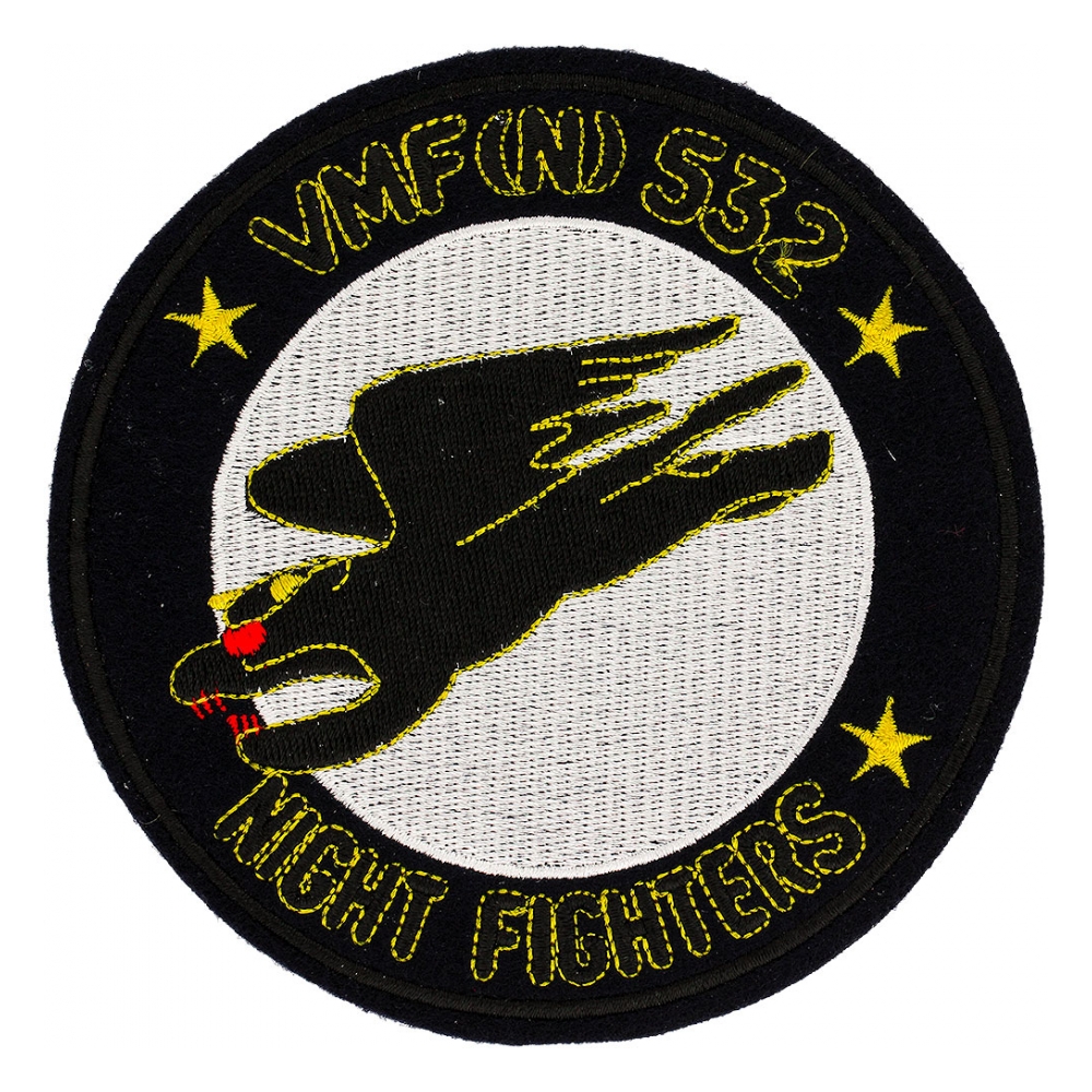Marine Fighter Squadron Patches (VMF, VMF AW, VMF N) | Flying Tigers ...