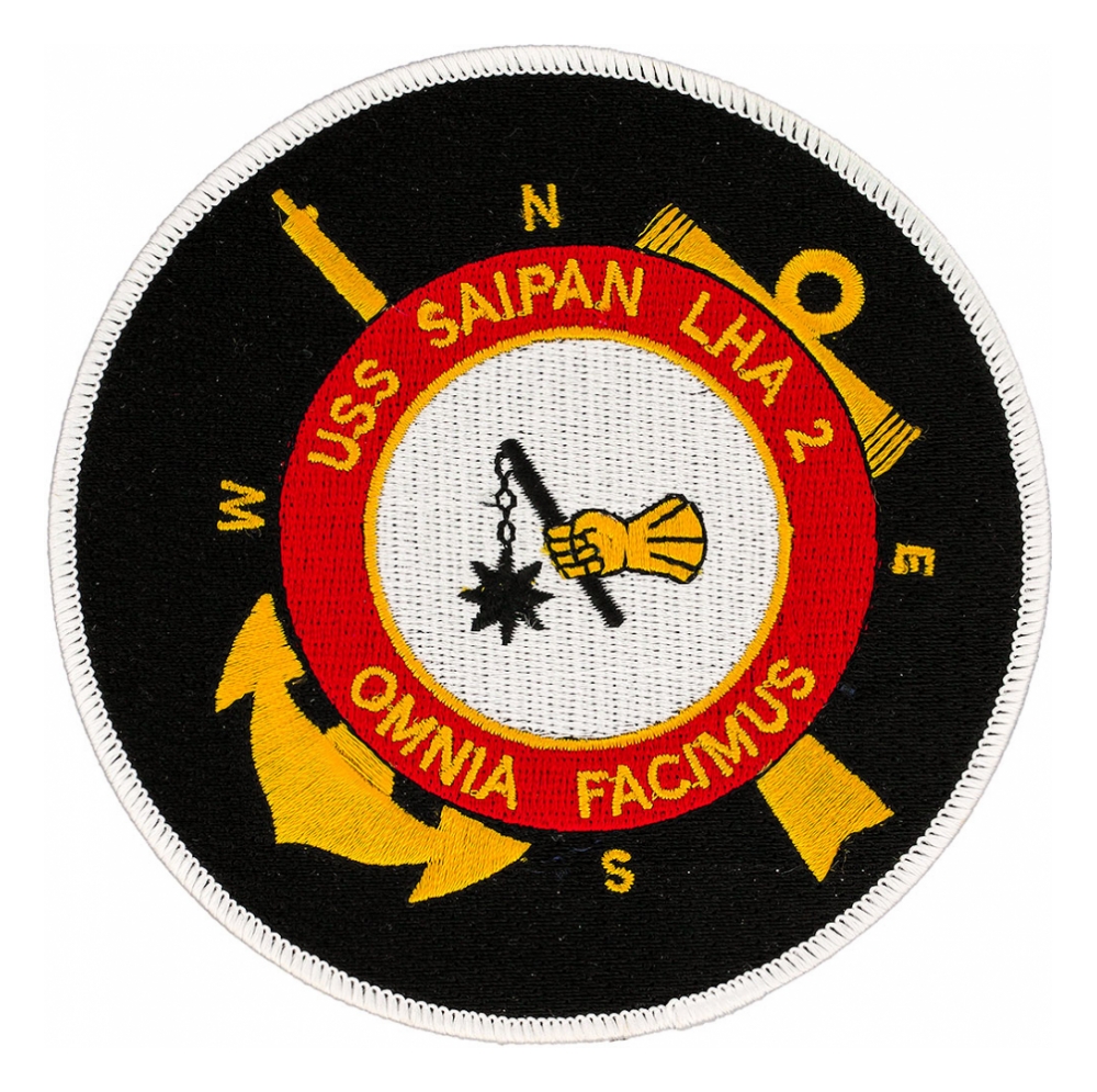 Navy Amphibious Assault Ship Patches (LHA, LHD, LPH) | Flying Tigers ...