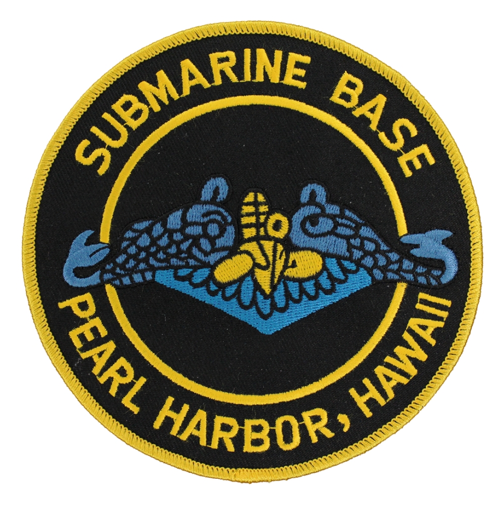 Naval Submarine Base Pearl Harbor Hawaii Patch | Flying Tigers Surplus