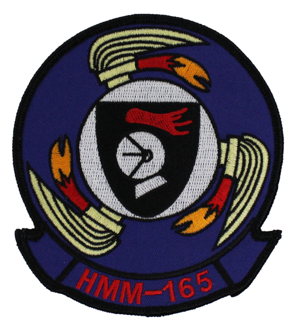 Marine Squadron Patch HMM-165 | Flying Tigers Surplus