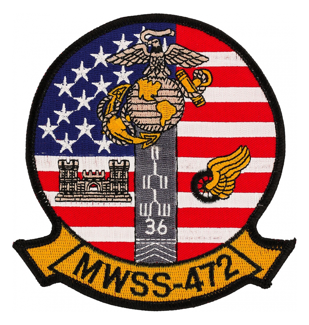 Marine Wing Support Squadron MWSS-472 Patch | Flying Tigers Surplus