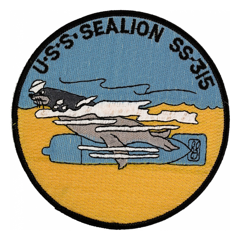 USS Sealion SS-315 Patch | Flying Tigers Surplus