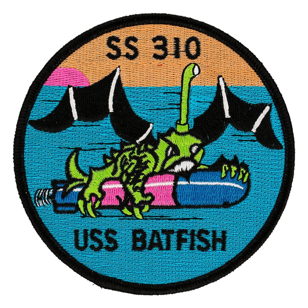 USS Batfish SS-310 Patch | Flying Tigers Surplus