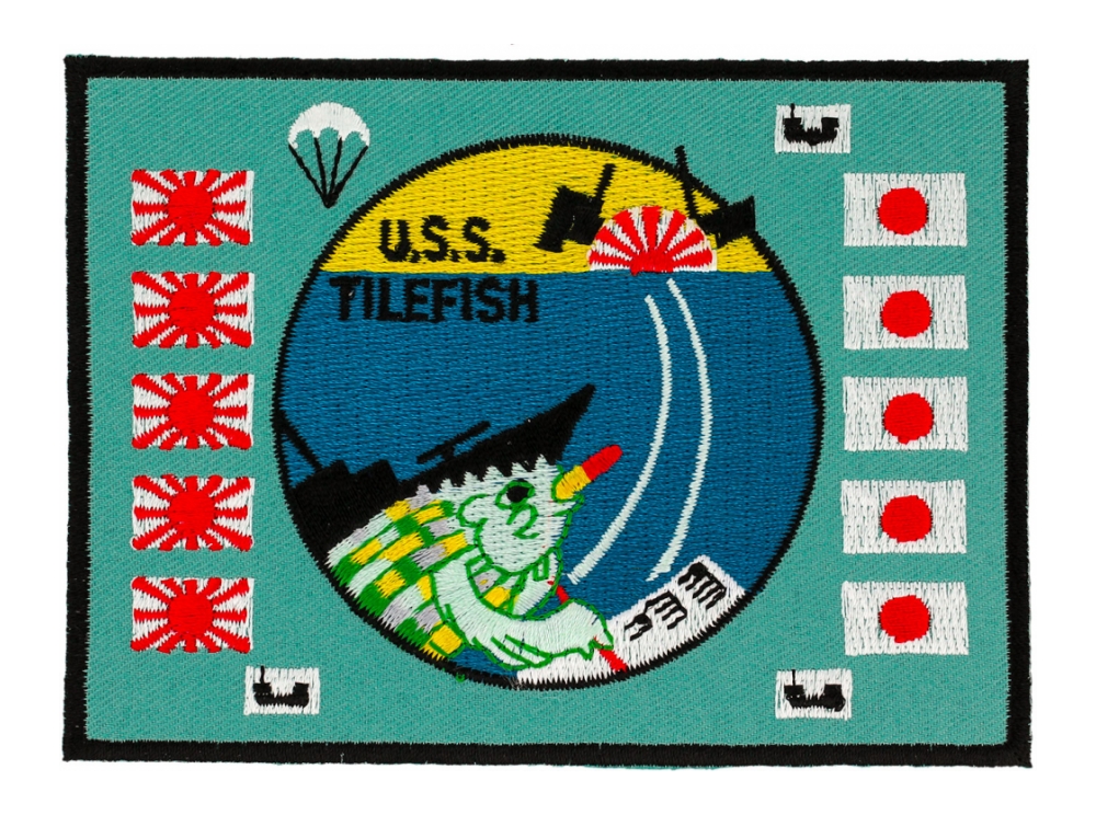 USS Tilefish SS-307 Patch | Flying Tigers Surplus