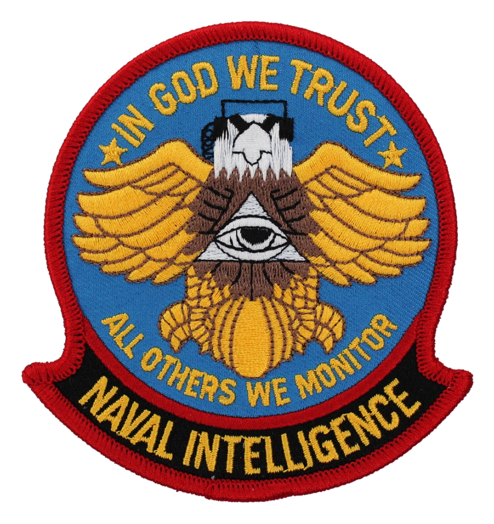 Naval Intelligence Patch | Flying Tigers Surplus