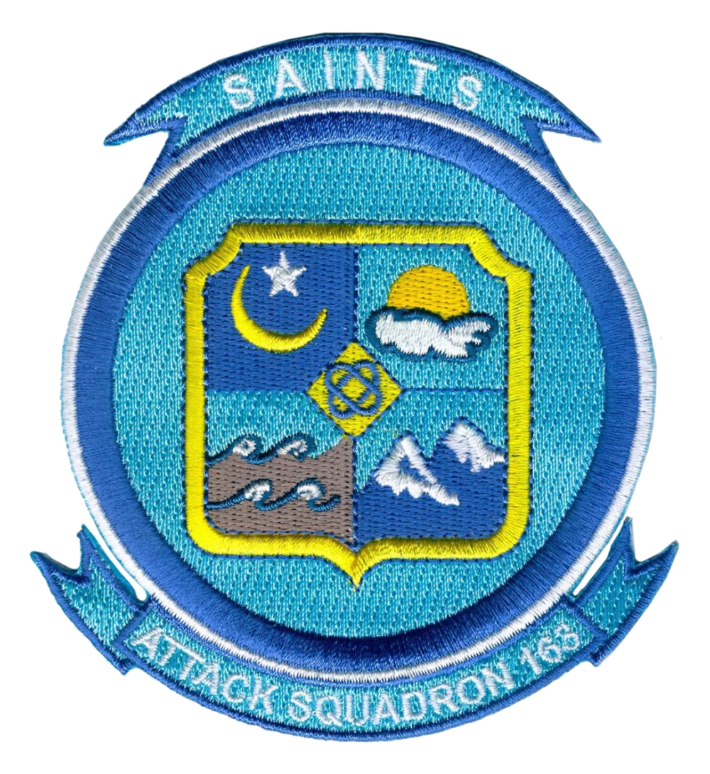 Navy Attack Squadron VA-163 Patch | Flying Tigers Surplus