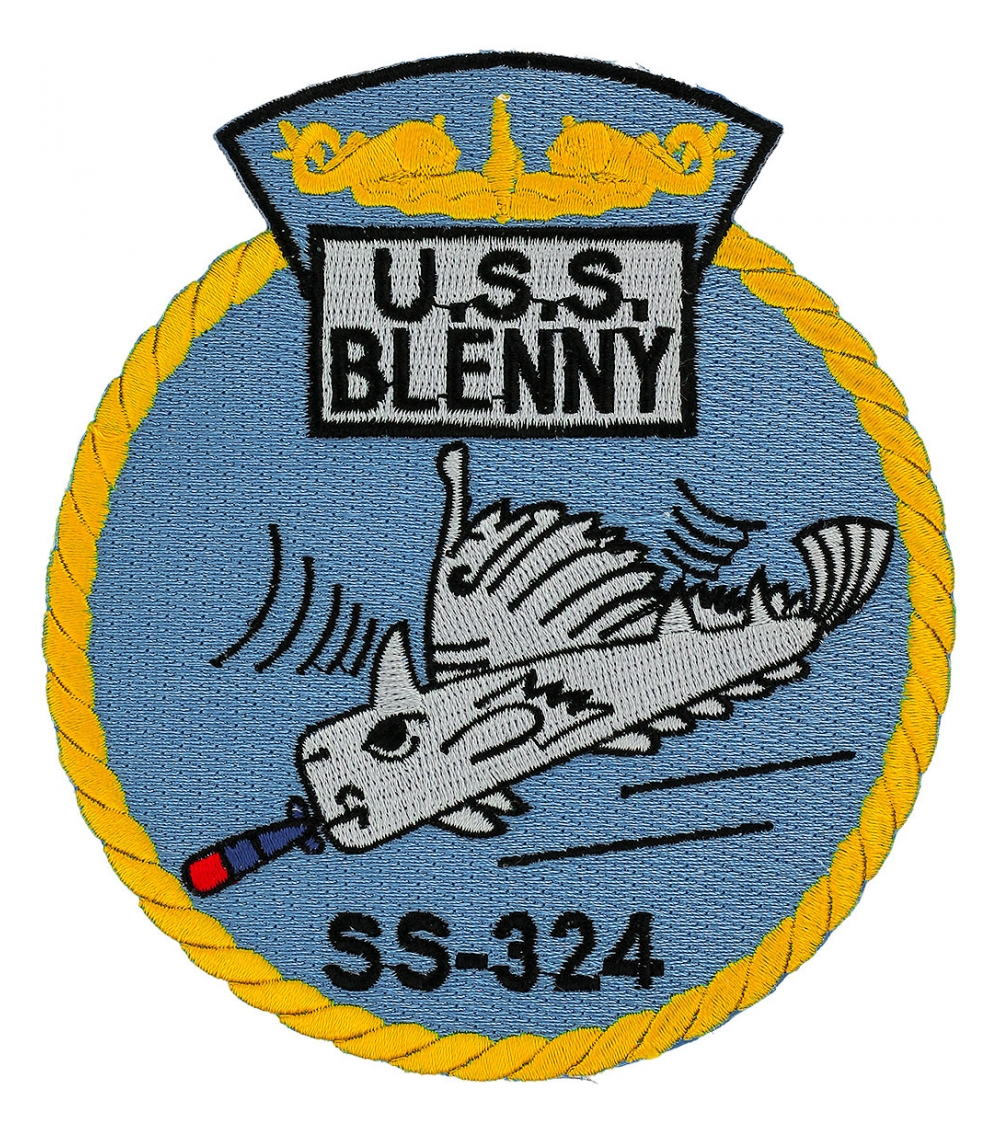 USS Blenny SS-324 Patch | Flying Tigers Surplus