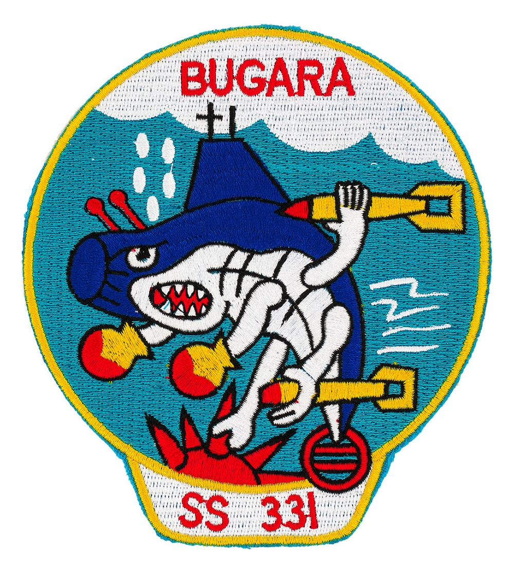 USS Bugara SS-331 Patch | Flying Tigers Surplus