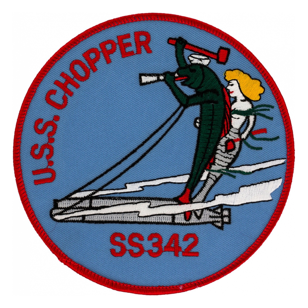 USS Chopper SS-342 Patch | Flying Tigers Surplus