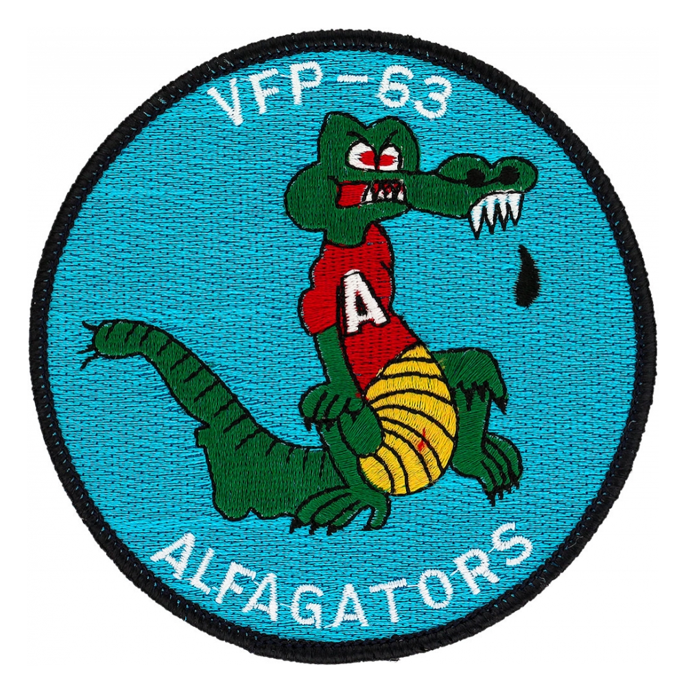 Navy Light Photographic Reconnaissance Squadron Patch VFP-63 | Flying ...
