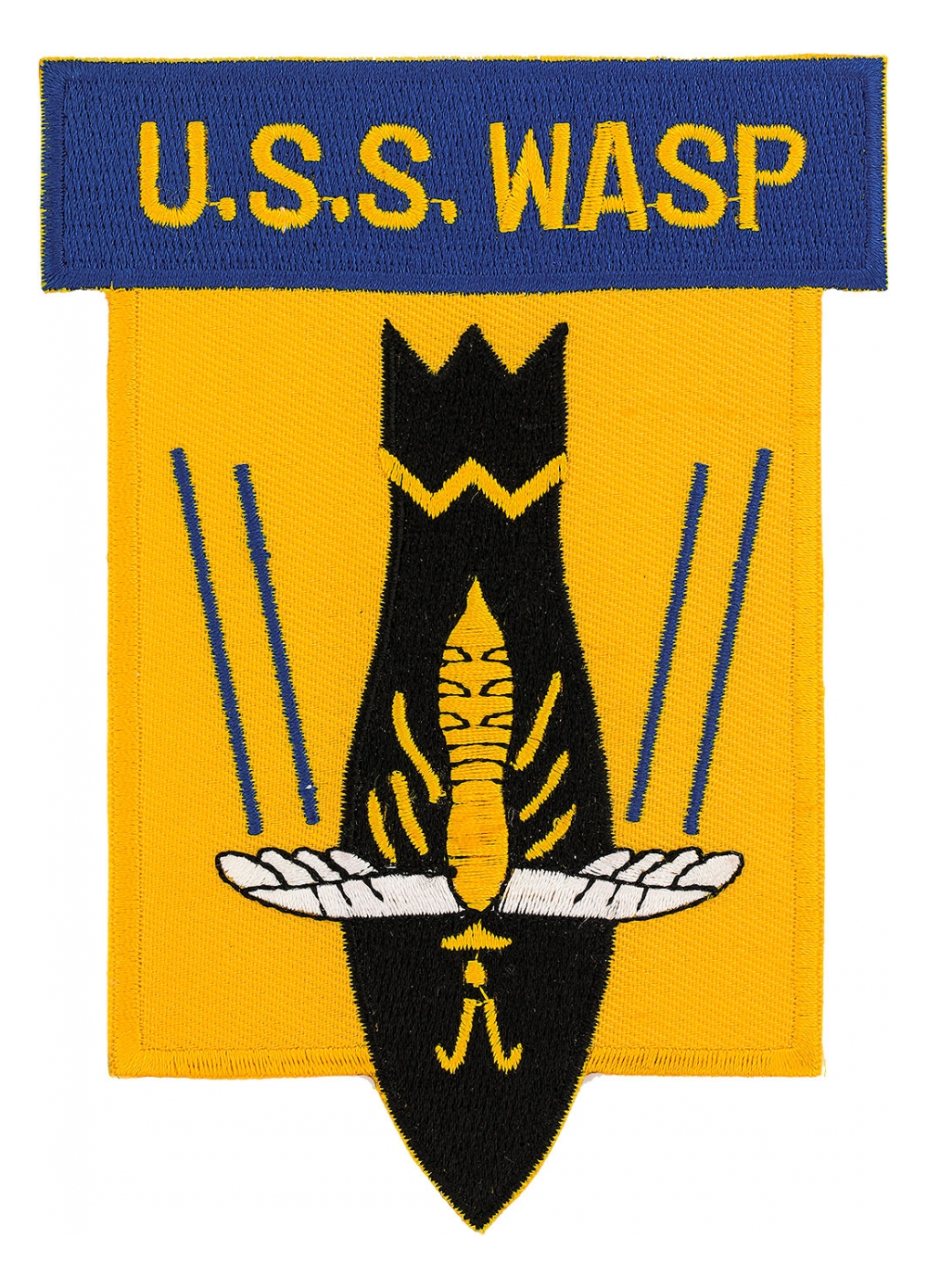 USS Wasp CV-7 Ship Patch | Flying Tigers Surplus