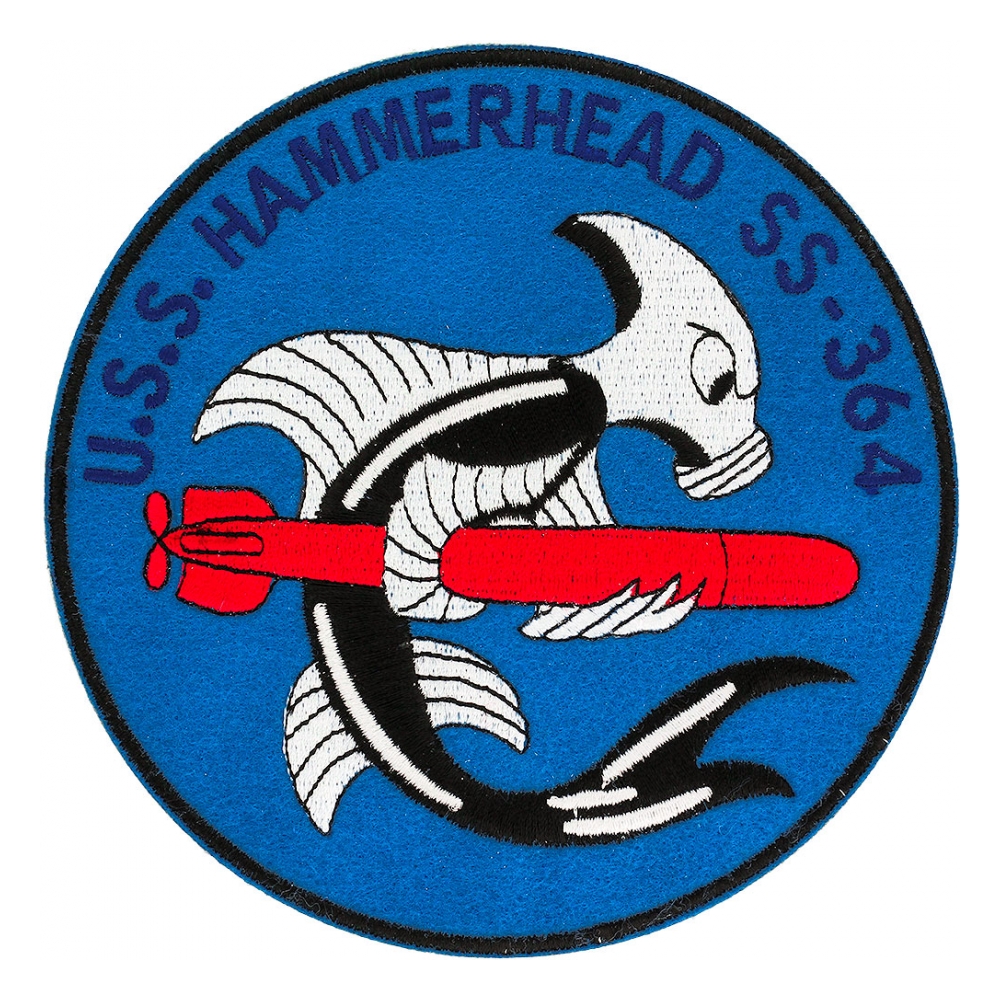 USS Hammerhead SS-364 Patch | Flying Tigers Surplus