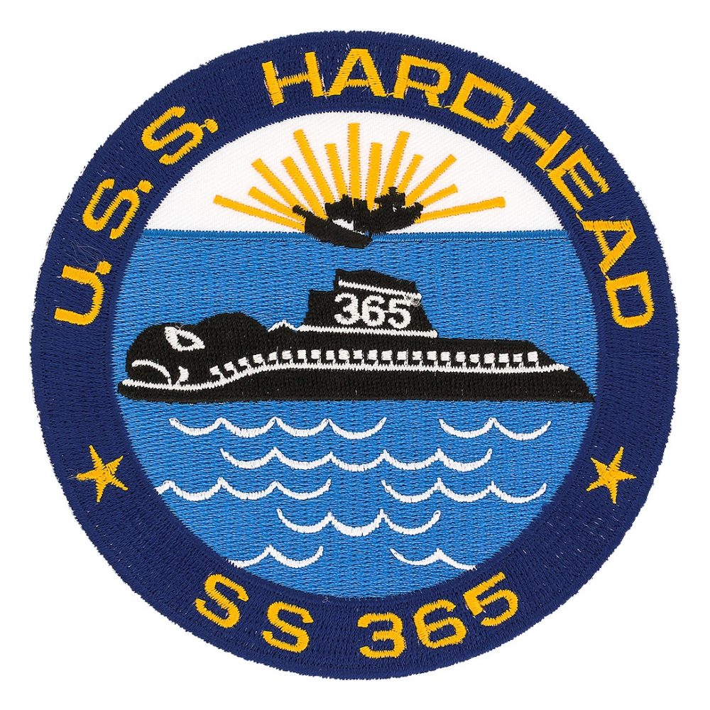 USS Hardhead SS-365 Patch | Flying Tigers Surplus