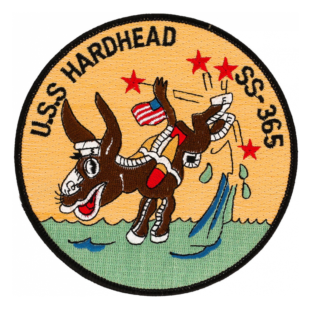 USS Hardhead SS-365 Patch | Flying Tigers Surplus