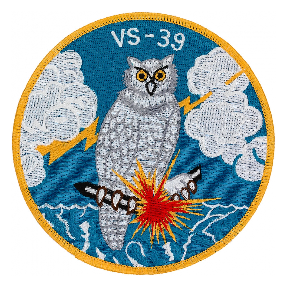 Navy Sea Control Squadron VS-39 Patch | Flying Tigers Surplus